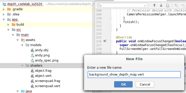 Use the ARCore Depth API for immersive augmented reality experiences | Google Codelabs