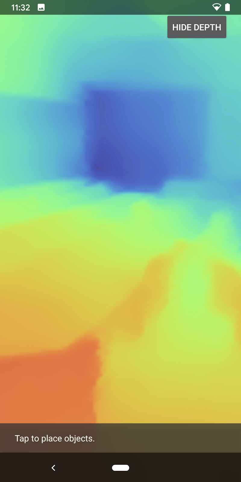 ARCore Depth API を使用して臨場感のある拡張現実を体験する | Google Codelabs