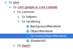 ARCore Depth API を使用して臨場感のある拡張現実を体験する | Google Codelabs