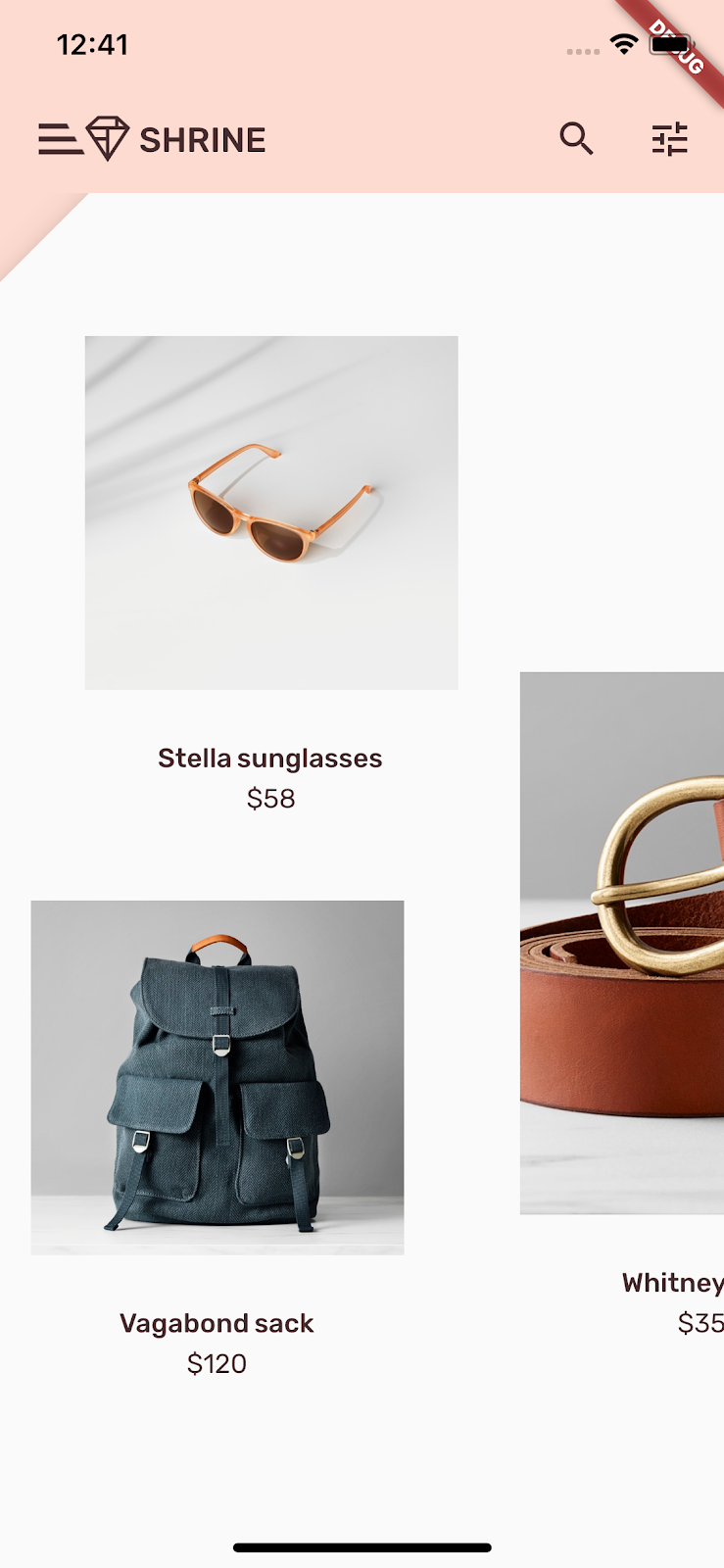 MDC-104 Flutter: Material Advanced Components | Google Codelabs