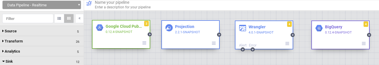Ingest CSV (Comma-separated values) data to BigQuery using Cloud Data Fusion - Real time ...