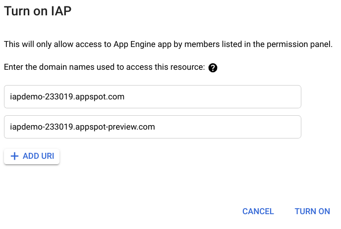 User authentication with Identity-Aware Proxy | Google Codelabs