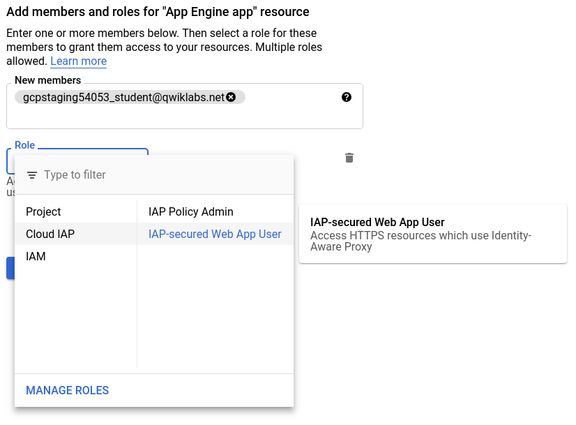 User authentication with Identity-Aware Proxy | Google Codelabs