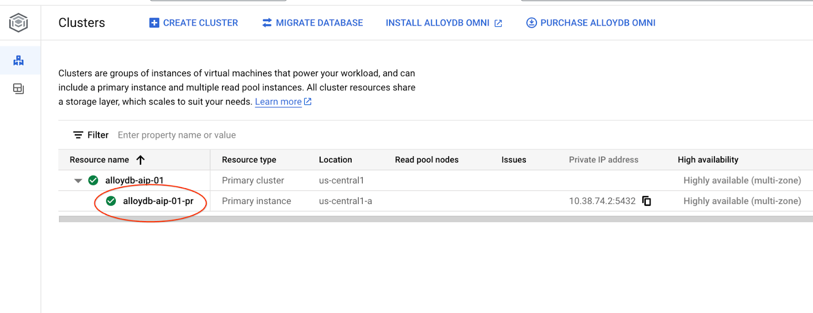 Getting started with Vector Embeddings with AlloyDB AI | Google Codelabs