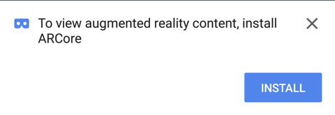 Mem-build aplikasi augmented reality (AR) menggunakan WebXR Device API | Google Codelabs