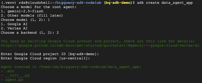 Build and Evaluate BigQuery Agents using Agent Development Kit (ADK) and GenAI Eval Service ...