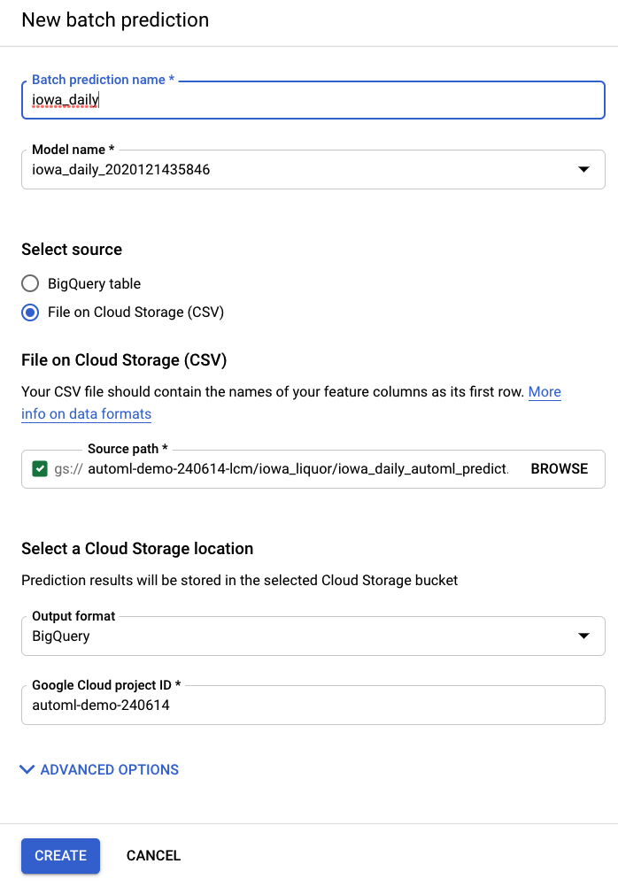 Build an AutoML Forecasting Model with Vertex AI | Google Codelabs