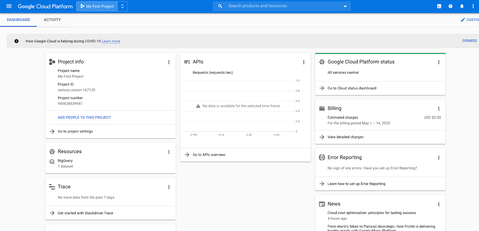Visualizing your BigQuery Data in Data Studio | Google Codelabs