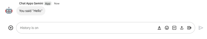 Build apps for Google Chat with Gemini | Google Codelabs