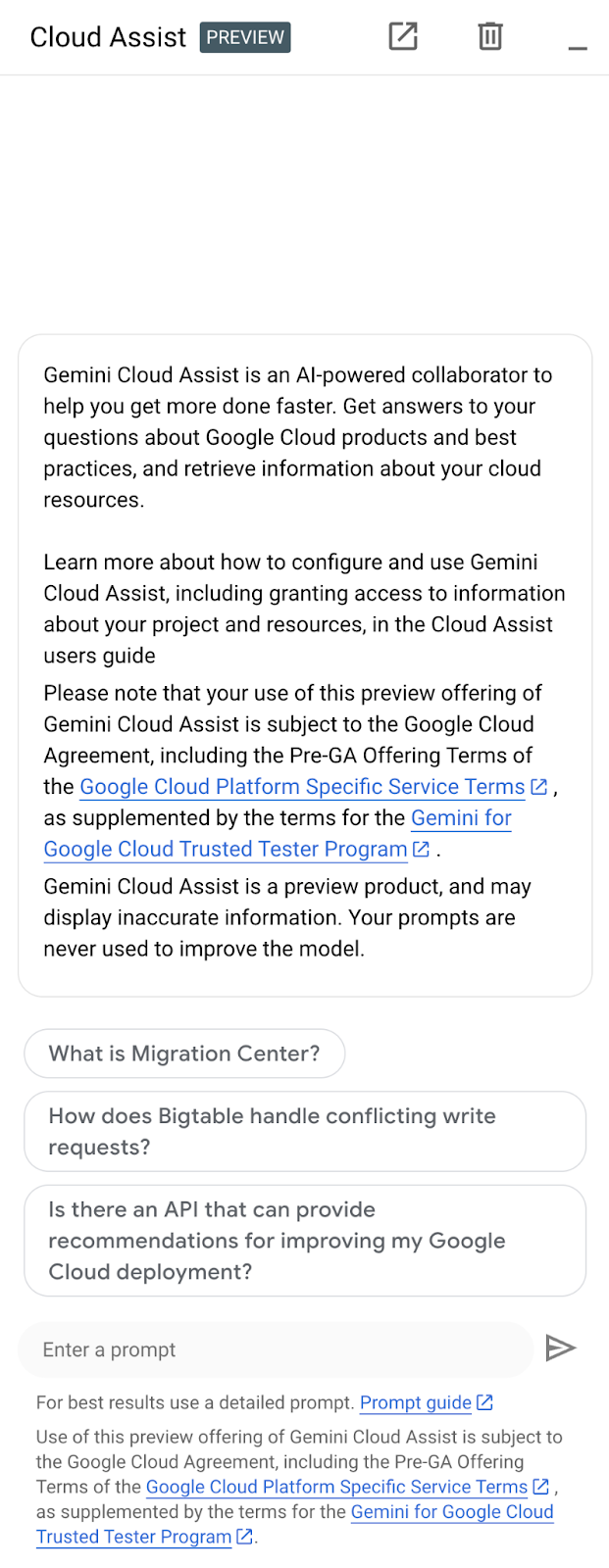 A Tour of Gemini Code Assist Standard and Enterprise for Developers in Google Cloud Shell Editor ...
