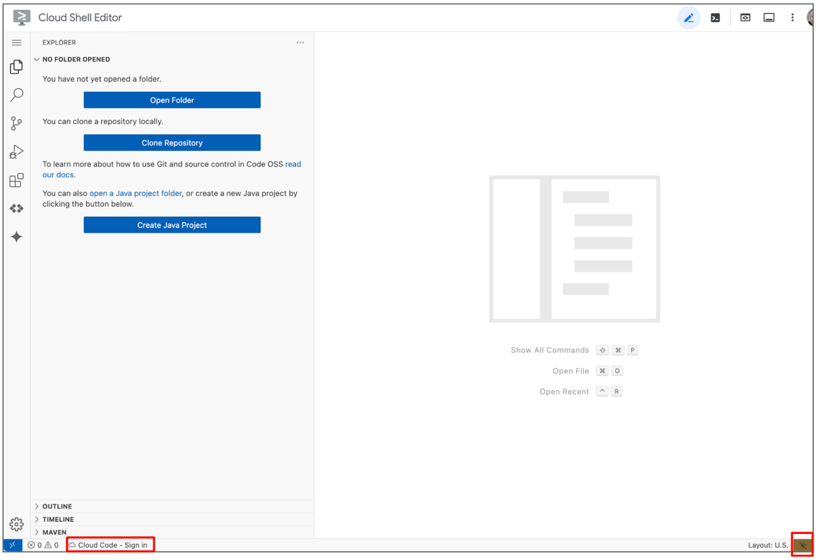 A Tour of Gemini Code Assist Standard and Enterprise for Developers in Google Cloud Shell Editor ...