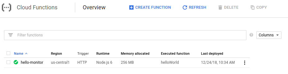Use Stackdriver Logging and Stackdriver Trace for Cloud Functions | Google Codelabs