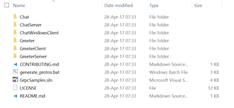 C# での gRPC サービスの構築 | Google Codelabs
