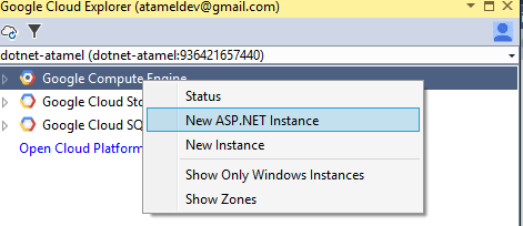 Install and use Cloud Tools for Visual Studio | Google Codelabs
