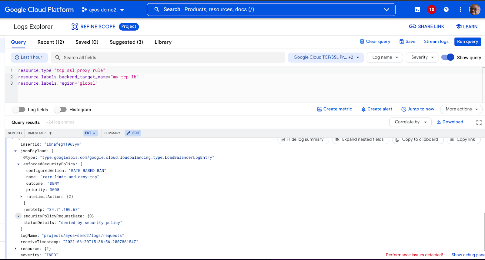 Cloud Armor and TCP/SSL Proxy Load Balancers - Rate limiting and IP Deny list Codelab | Google ...