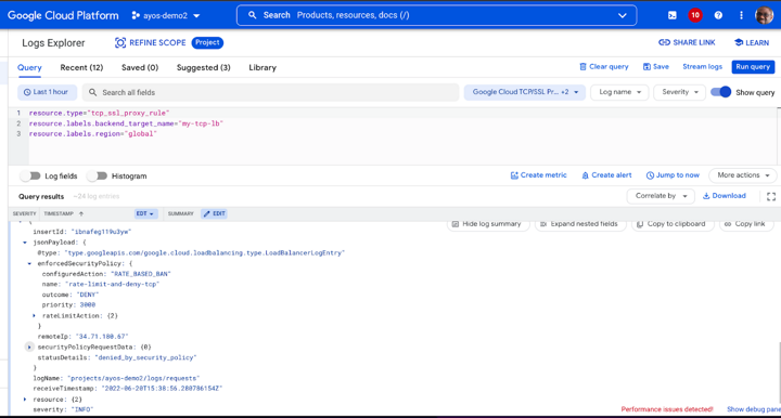 Cloud Armor and TCP/SSL Proxy Load Balancers - Rate limiting and IP Deny list Codelab | Google ...