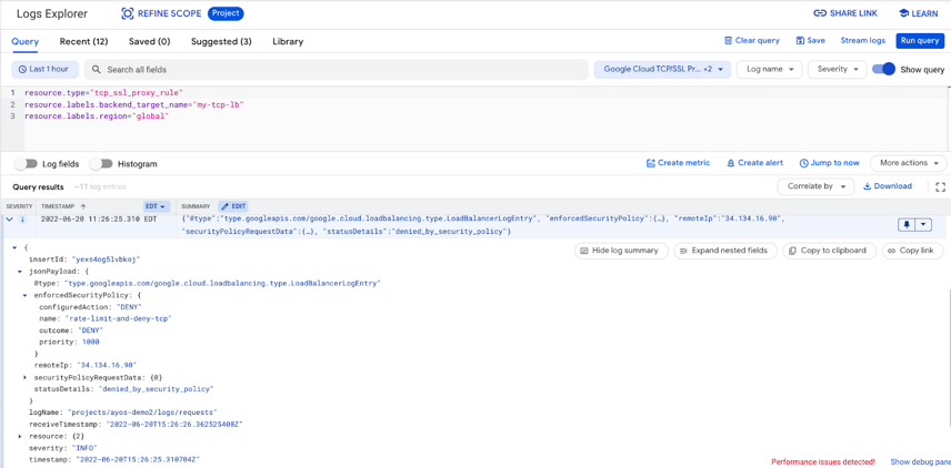 Cloud Armor and TCP/SSL Proxy Load Balancers - Rate limiting and IP Deny list Codelab | Google ...