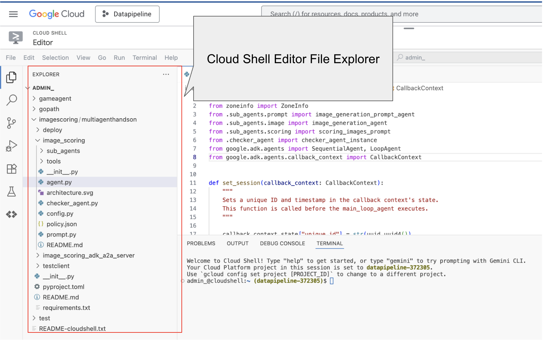 Create multi agent system with ADK, deploy in Agent Engine and get started with A2A protocol ...