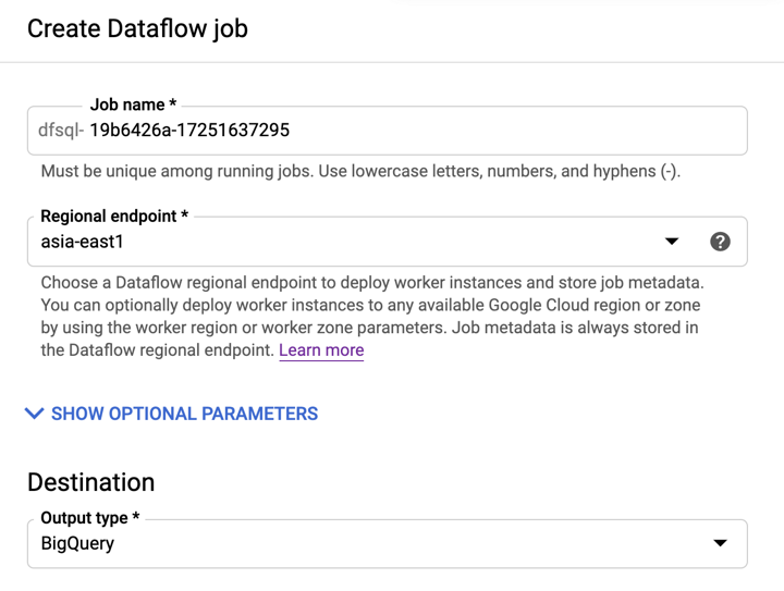 Running your first SQL statements using Google Cloud Dataflow | Google Codelabs