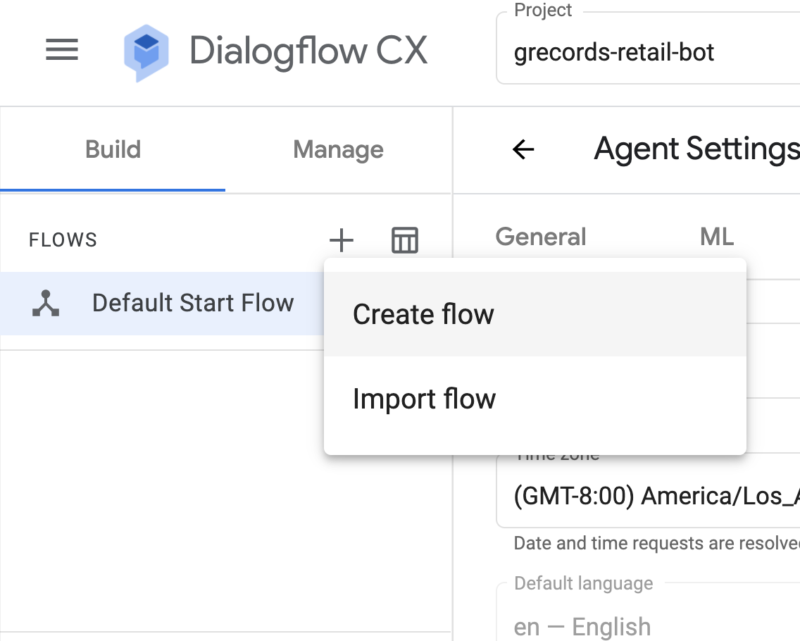 Dialogflow CX: crie um agente virtual de varejo | Google Codelabs