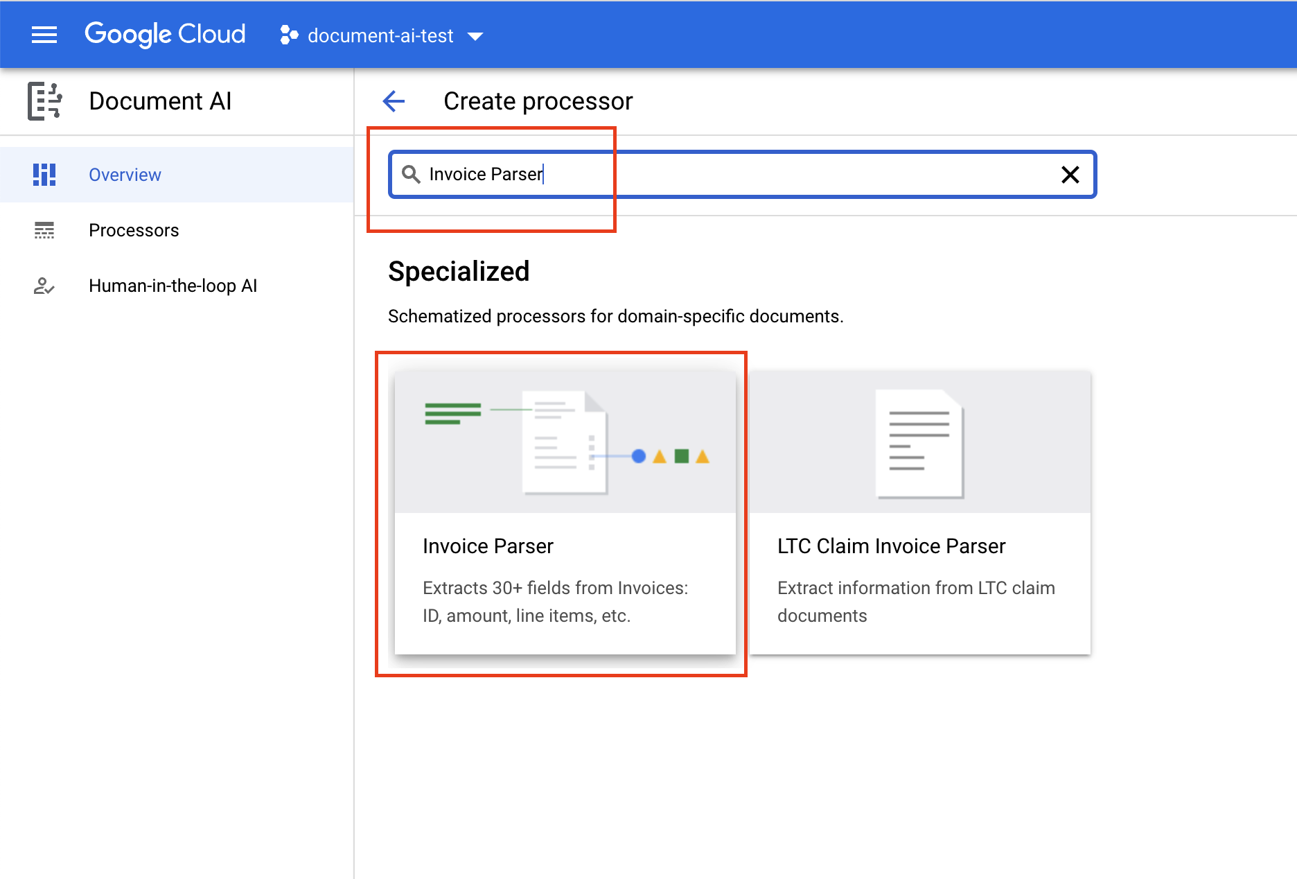 Document AI Workbench - Uptraining | Google Codelabs