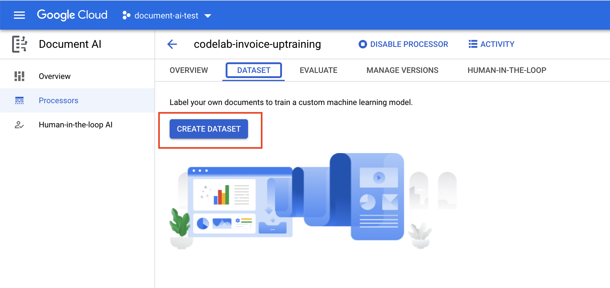 Document AI Workbench - Uptraining | Google Codelabs