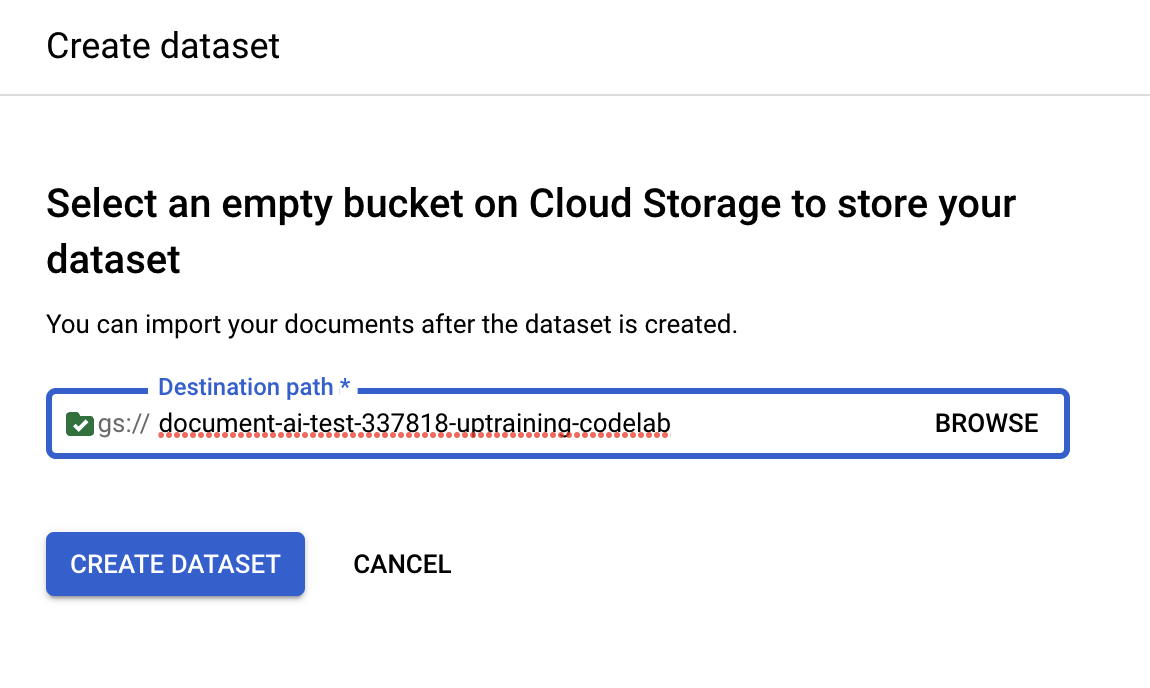 Document AI Workbench - Uptraining | Google Codelabs