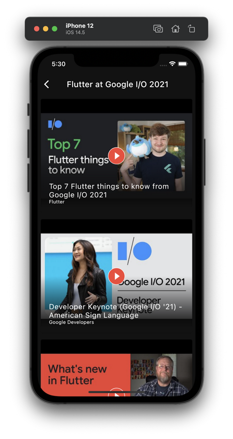 Apps adaptáveis no Flutter | Google Codelabs
