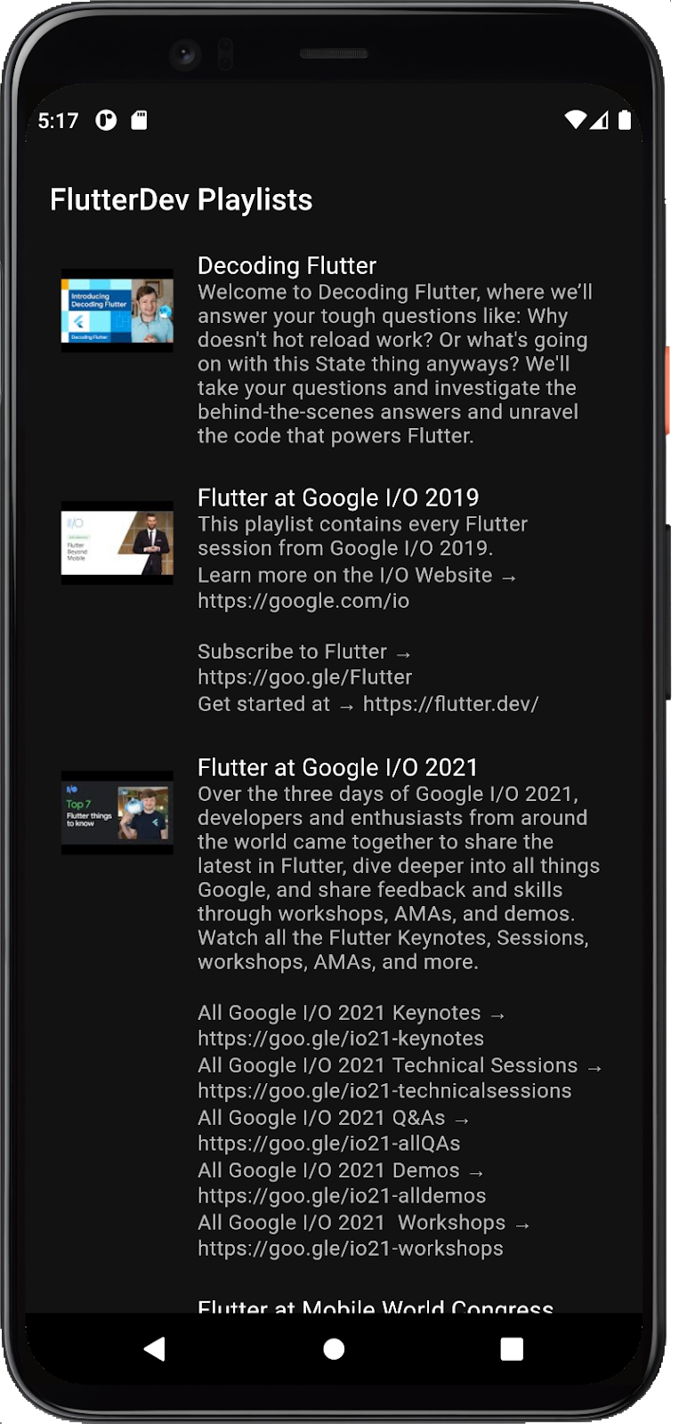 Apps adaptables en Flutter | Google Codelabs