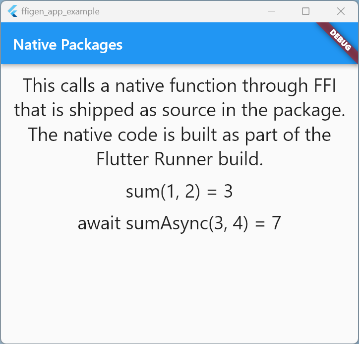 Using FFI in a Flutter plugin | Google Codelabs