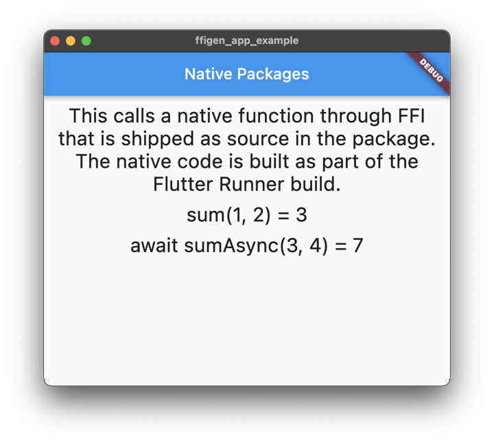 在 Flutter 插件中使用 FFI | Google Codelabs
