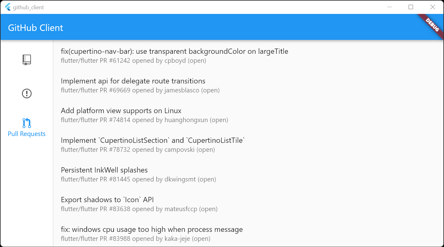 Write a Flutter desktop application | Google Codelabs