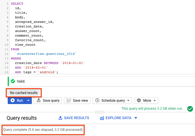 Partitioning and Clustering in BigQuery | Google Codelabs