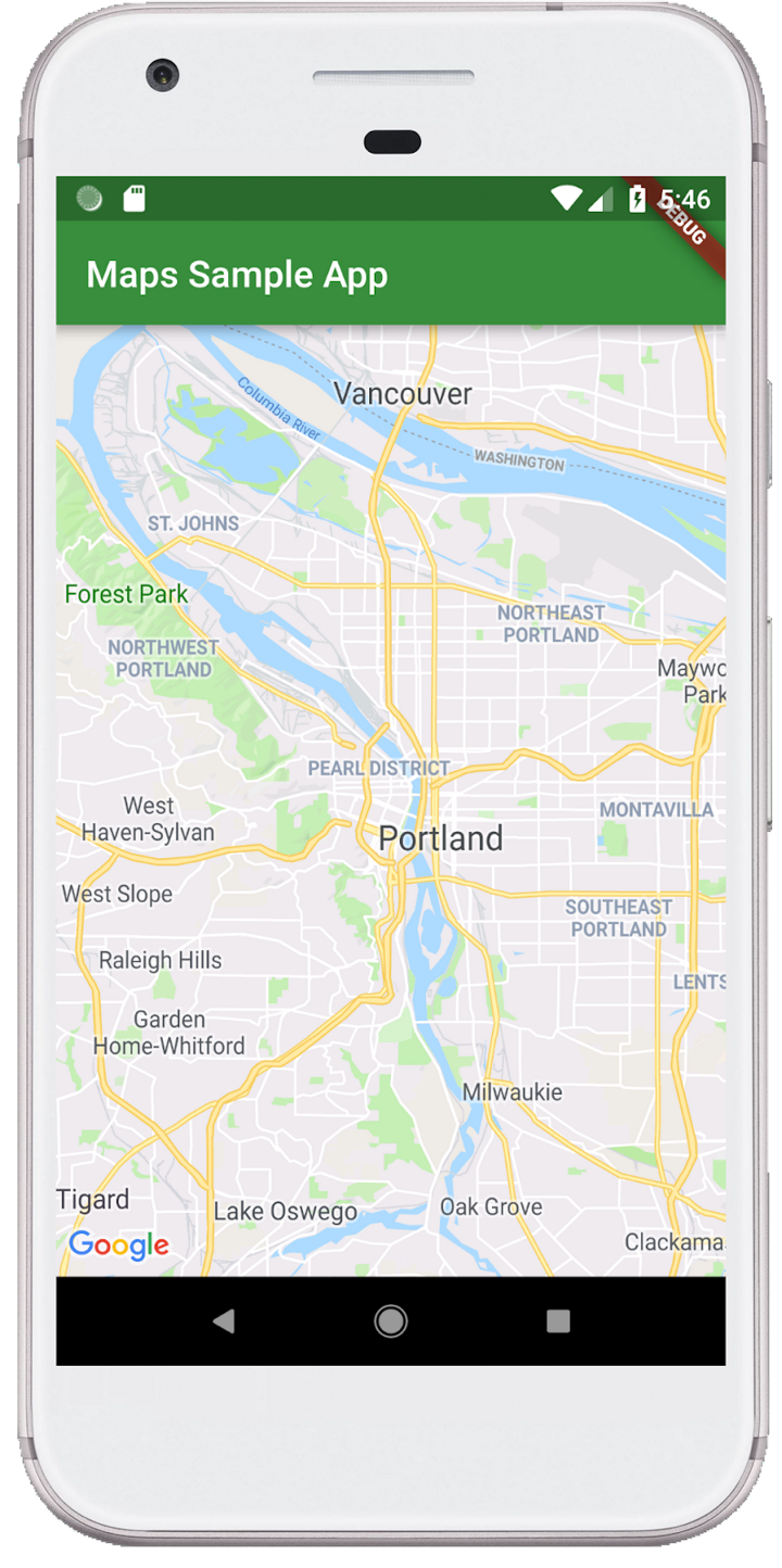 Adding Google Maps to a Flutter app | Google Codelabs