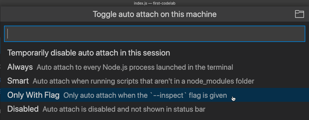 Local Development with Cloud Functions for Node.js using Visual Studio Code | Google Codelabs