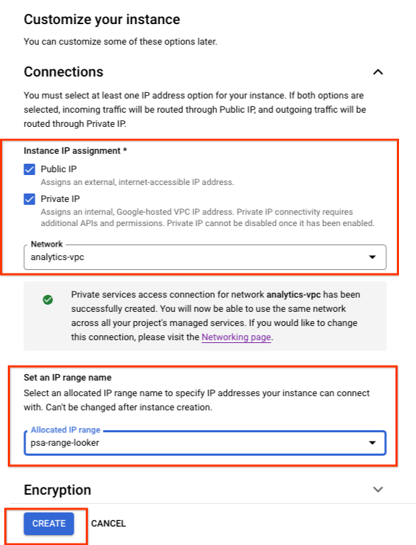 Connect Looker Cloud over hybrid networking | Google Codelabs