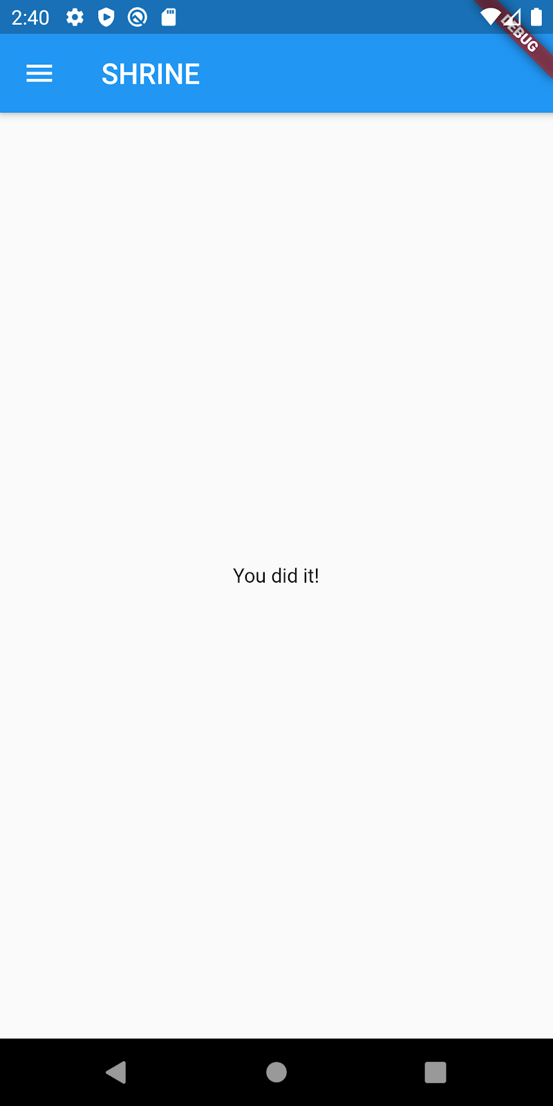 MDC-102 Flutter: Estructura y diseño de Material | Google Codelabs
