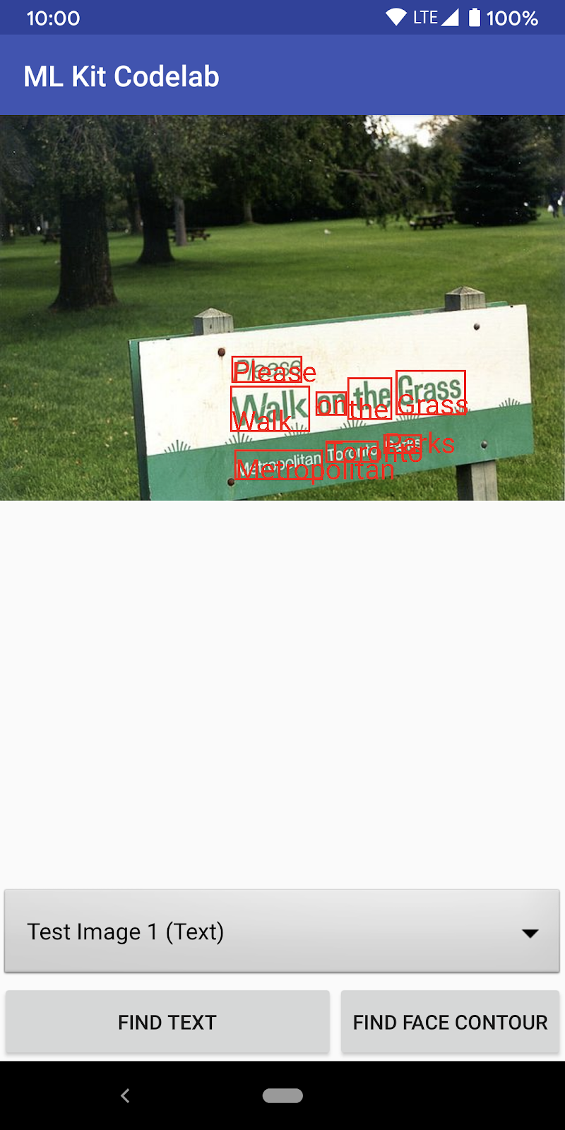 ML Kit を使用してテキストと顔の特徴を認識する: Android | Google Codelabs