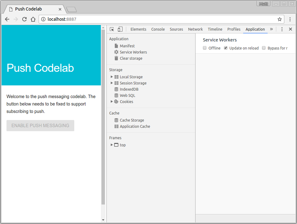 Add push notifications to a web app | Google Codelabs