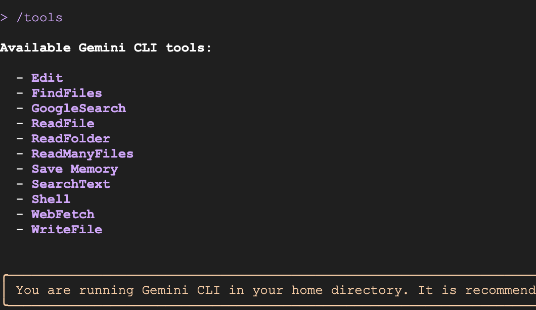 Quick guide to Gemini CLI | Google Codelabs