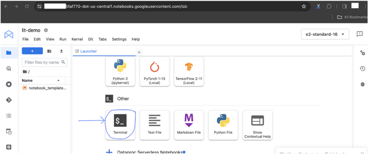Deploying Learning Interpretability Tool (LIT) Demo on Google Cloud Platform | Google Codelabs