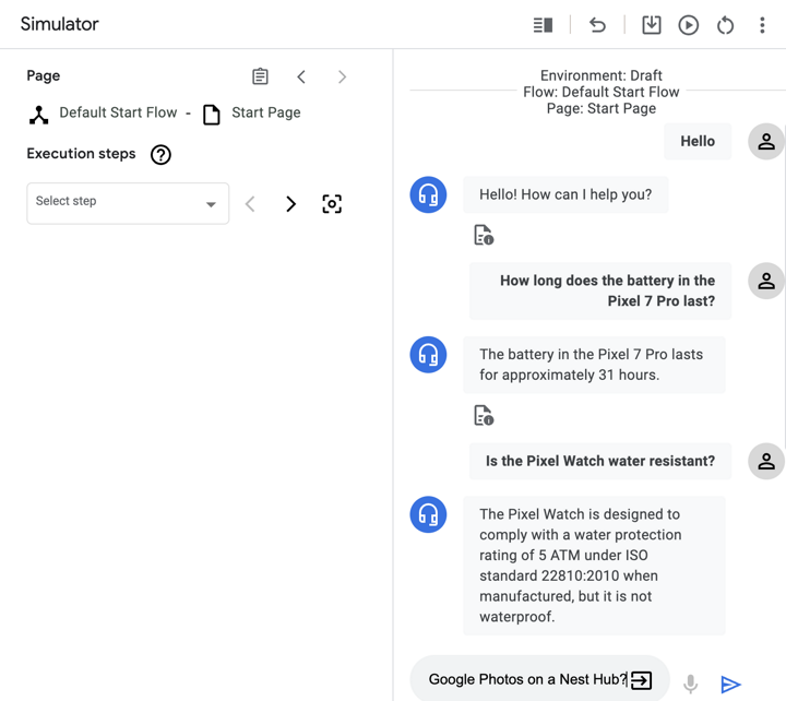 Crea una app de chat generativo con Vertex AI Conversation | Google ...