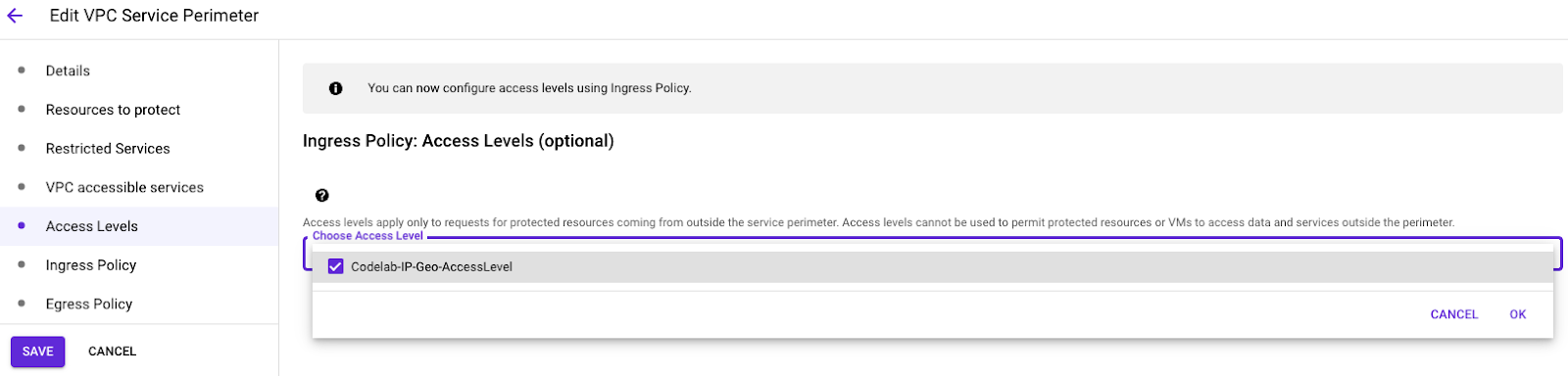 VPC Service Controls Basic Tutorial I | Google Codelabs
