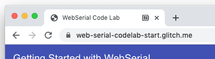 Getting started with the Web Serial API | Google Codelabs