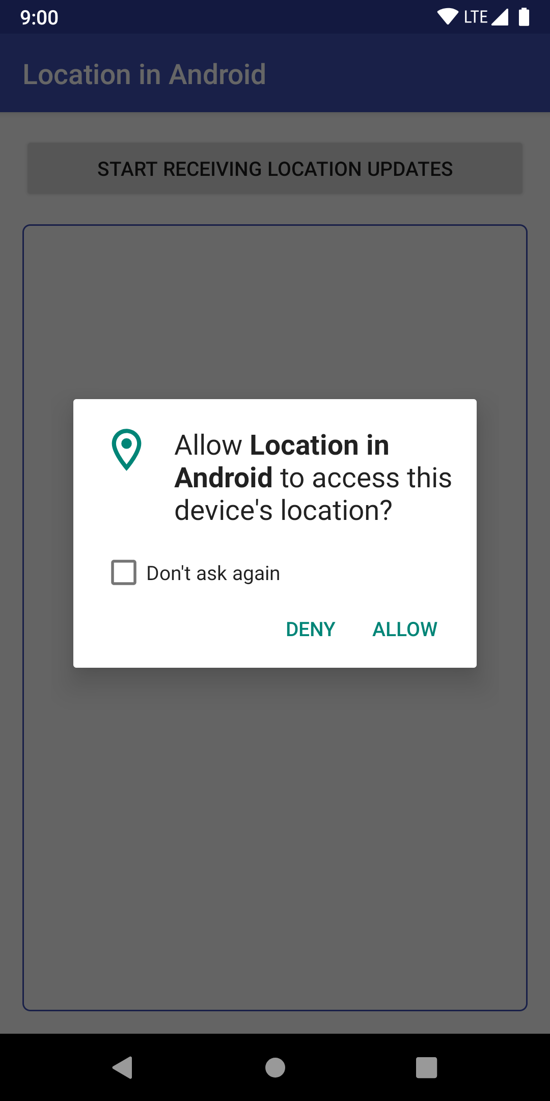 Receive location updates in Android with Kotlin | Google Codelabs
