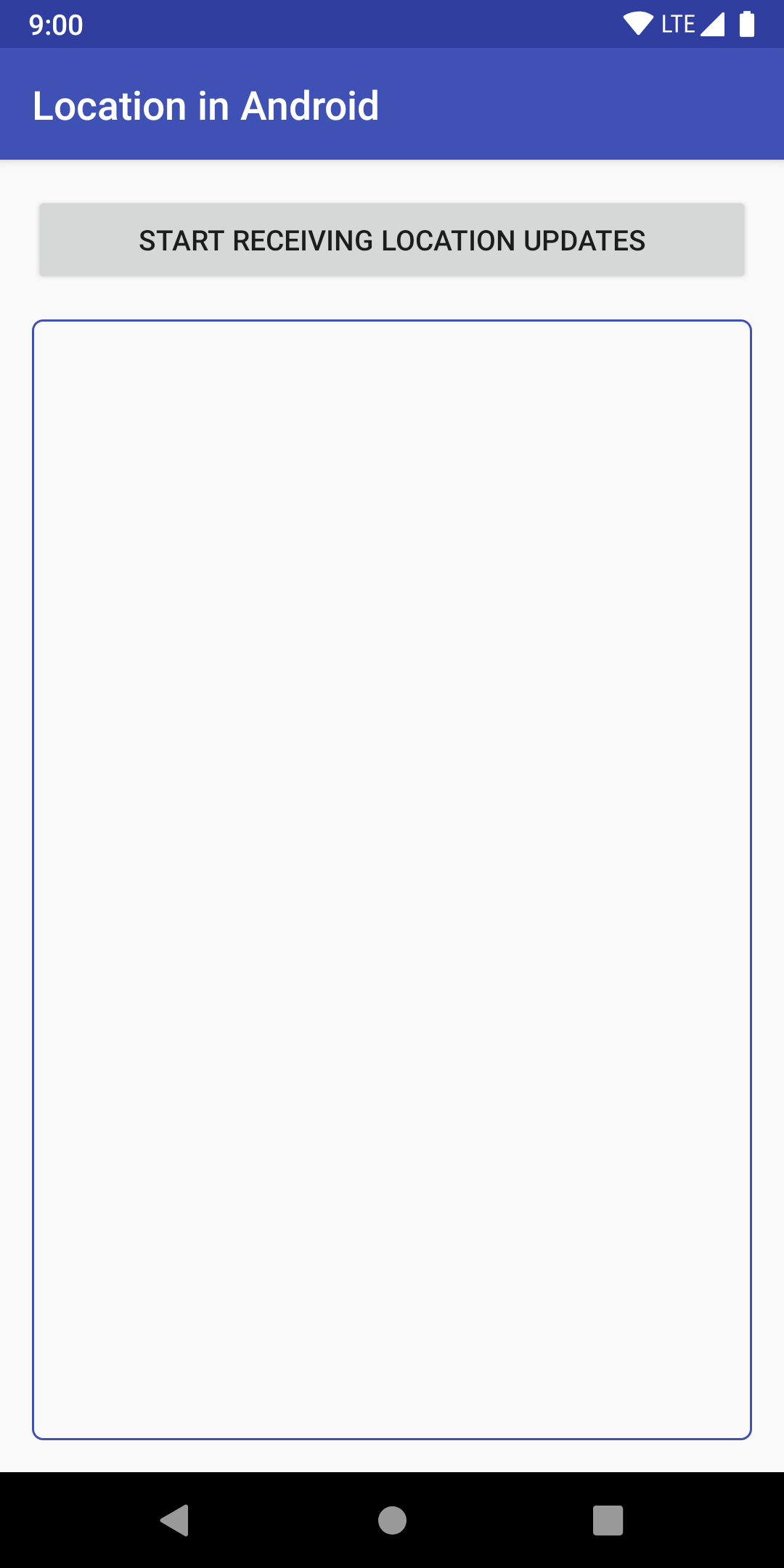 Receive location updates in Android with Kotlin | Google Codelabs