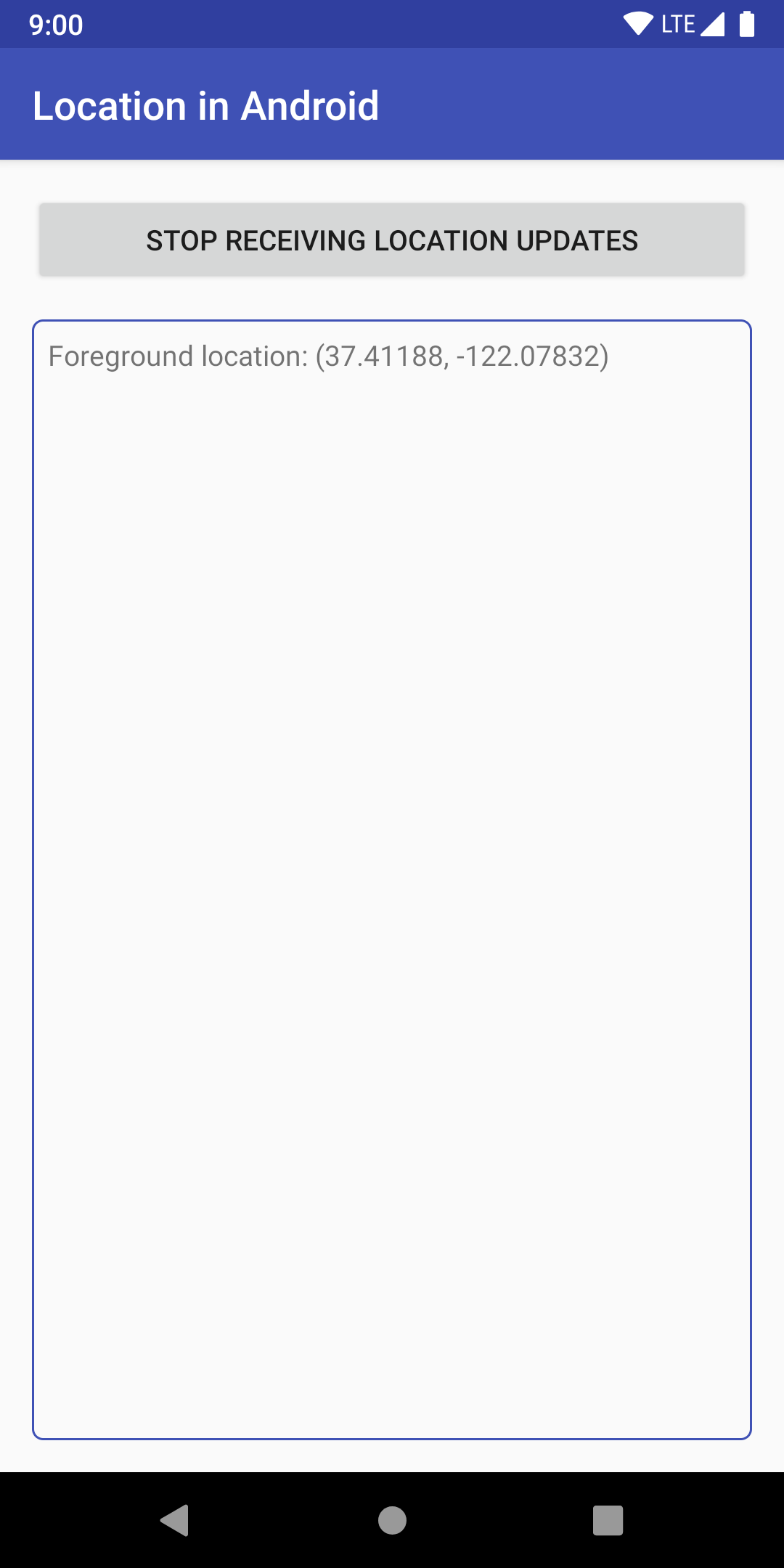 Receive location updates in Android with Kotlin | Google Codelabs