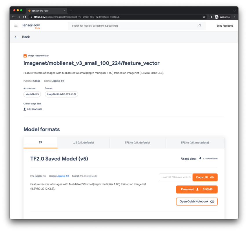 Customizing Machine Learning Models: the easy way | Google Codelabs