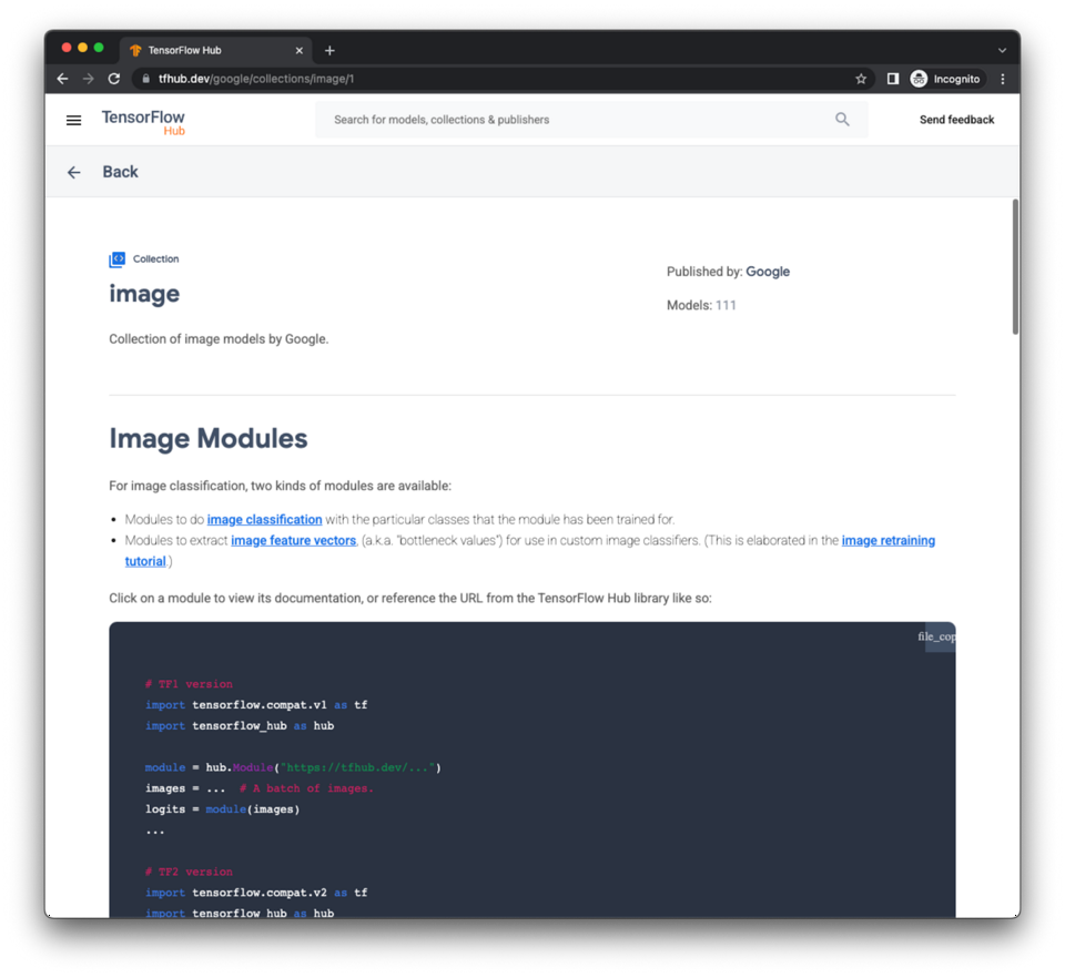 Customizing Machine Learning Models: the easy way | Google Codelabs