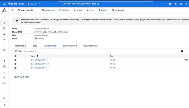 Dataproc on Google Compute Engine | Google Codelabs
